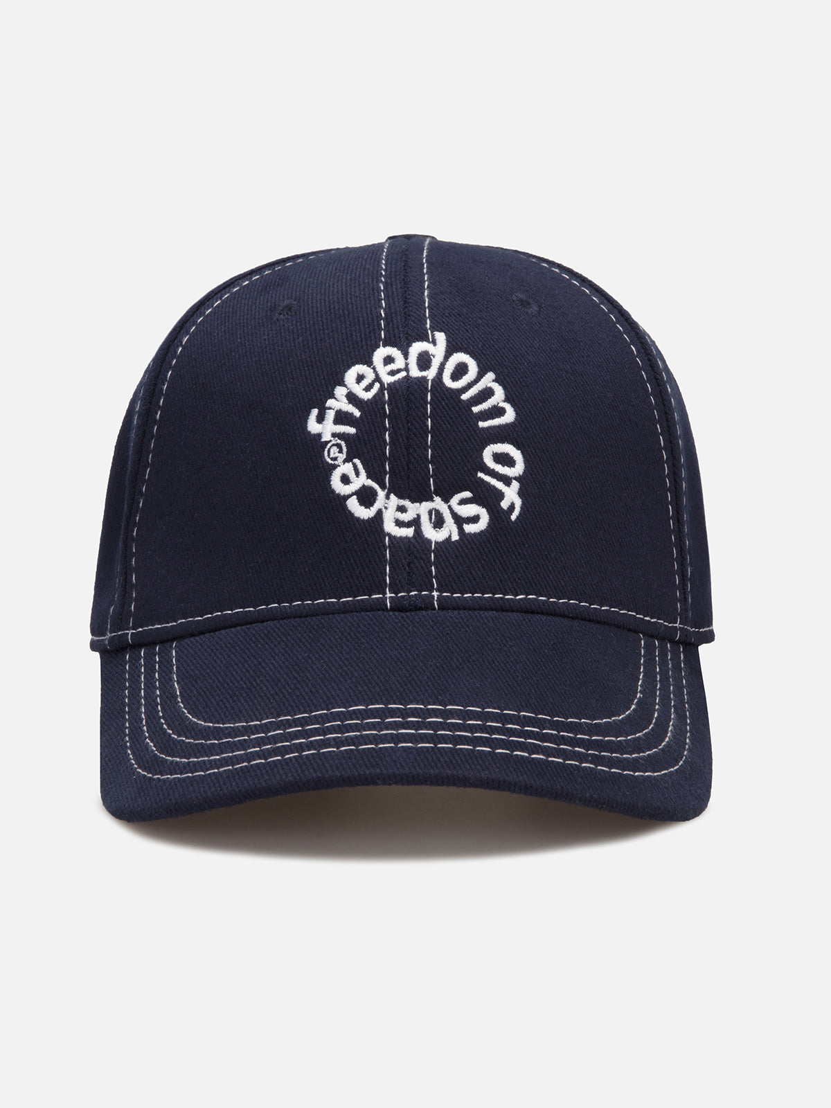 CIRCLE LOGO CAP NAVY – FREEDOM OF SPACE
